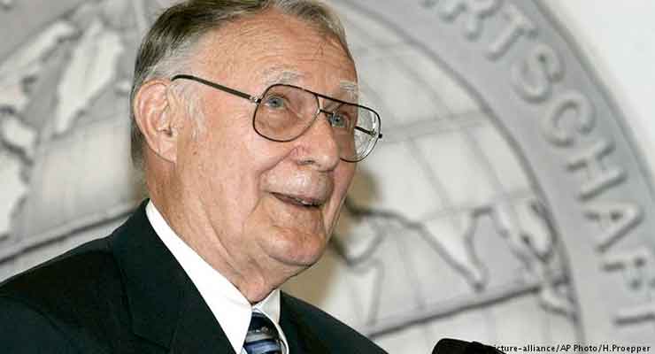 IKEA founder Ingvar Kamprad dies, aged 91 - Gagrule.net