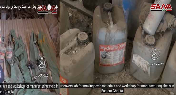 Breaking News: Report Syrian Army Uncovers Chemical Lab in Eastern ...