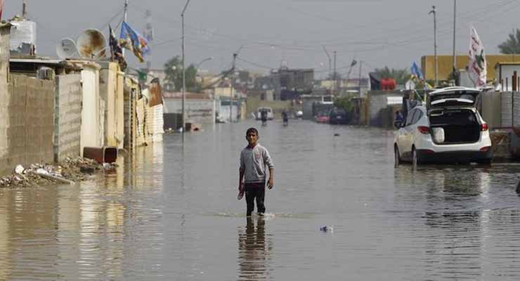 Iraq floods leave 21 dead 180 more were injured in two days: health ...