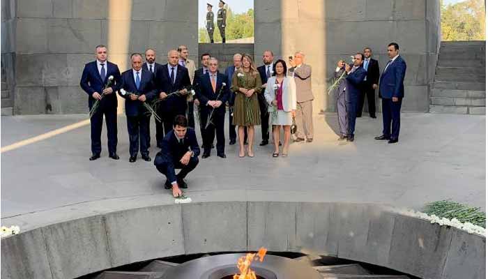 Canadian PM Justin Trudeau, We join Armenian communities in Canada and ...