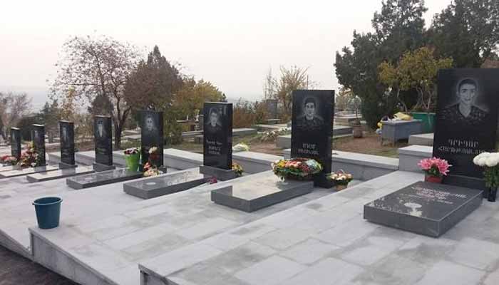 Yerevan: Some mutant degenerates desecrated the tombstones of the April ...