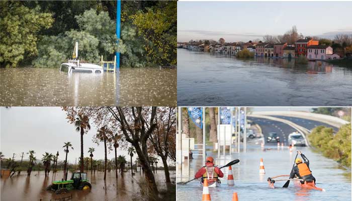 Storms in France, Greece and Italy leave 'biblical destruction ...