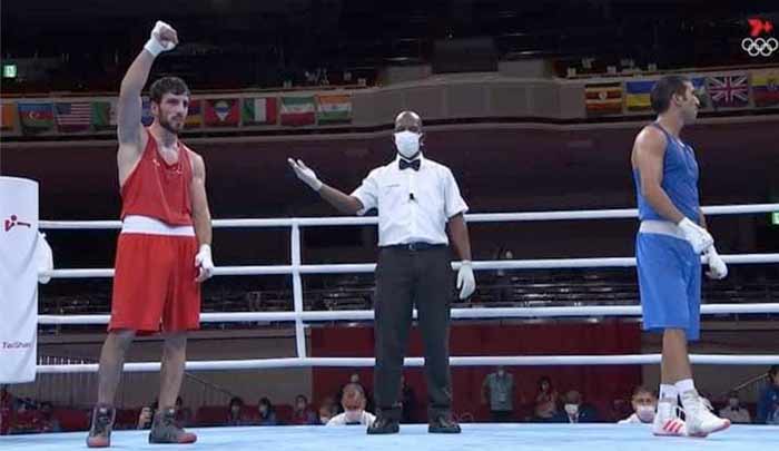 Tokyo Olympics: Armenian boxer Hovhannes Bachkov beats Azeri rival in ...