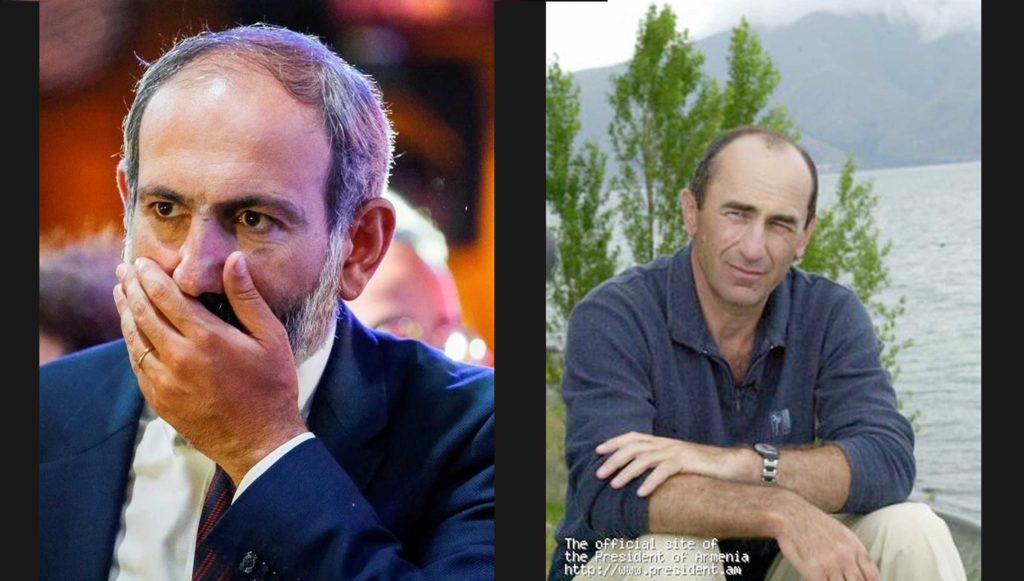 Robert Kocharyan the liberator of karabakh and Nikol Pashinyan the ...