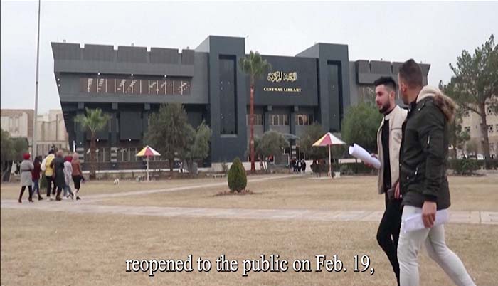 Mosul University’s storied library, once splintered by the Islamic ...