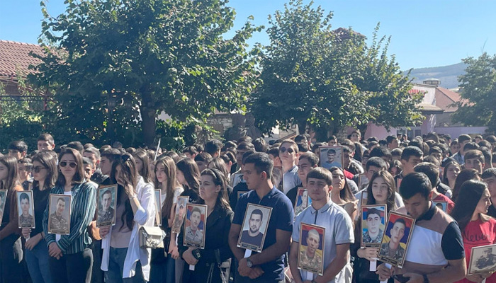 #Artsakh Armenians hold a march in memory of 2020 war victims - Gagrule.net